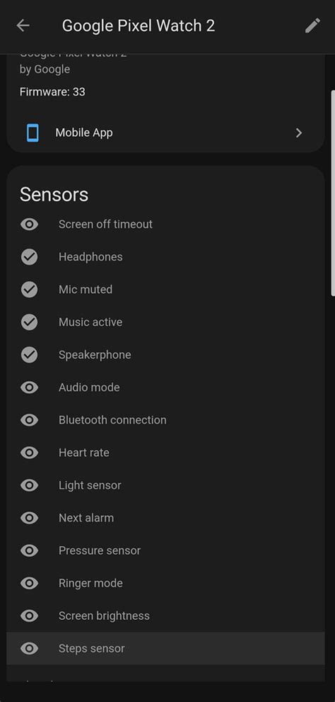 All Wear Os Sensors Are Unavailable Home Assistant Companion For Android Home Assistant