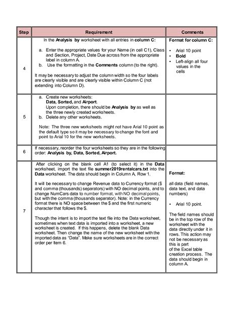 SOLUTION Summer Excel Project Instructions Studypool