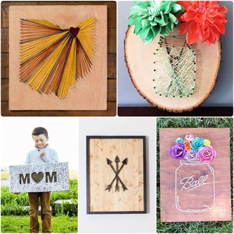 30 Easy Diy String Art Ideas And Crafts Suite 101