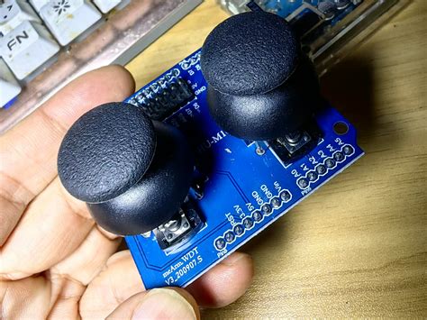 花雕学编程Arduino动手做 JoyStick 双路机械臂摇杆扩展板 PS JoyStick Two Way Shield for Uno r Makelog 造物记