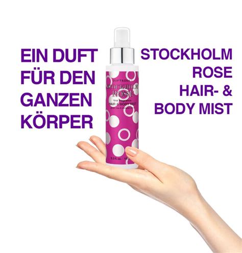 DUFT&DOFT Stockholm Rose Fine Fragrance Hair & Body Mist 150ml