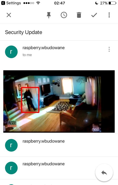 Github Mieszkomakuch Pi Security Camera University Project Smart Security Camera On