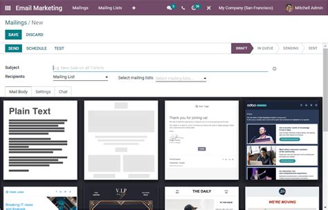 Odoo Email Marketing Module Odoo V Enterprise Edition