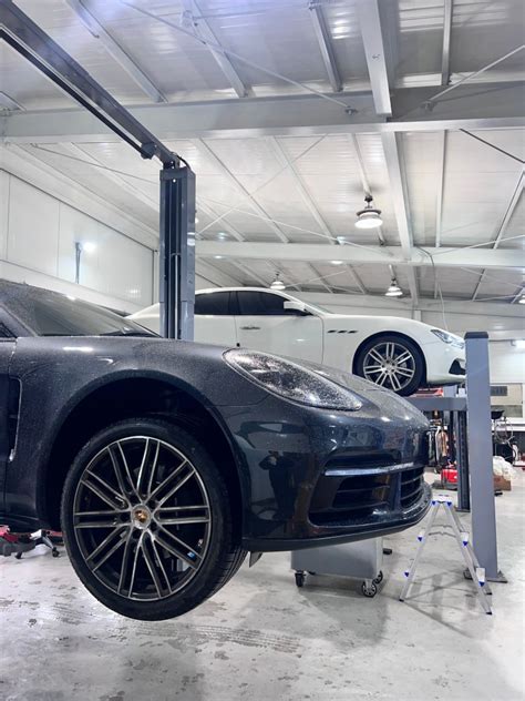 포르쉐 파나메라 브레이크 패드 교환 수입차 정비 전문 드리븐 오토모티브 확실 네이버 블로그