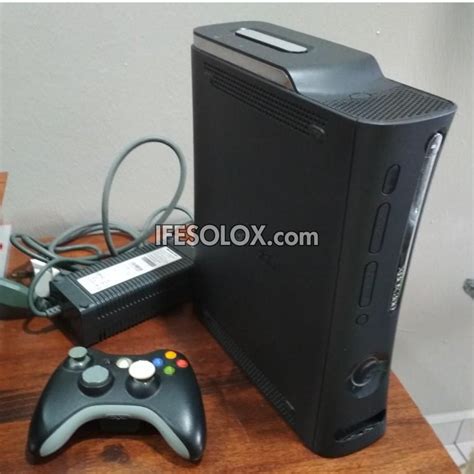 Microsoft Xbox 360 Elite 120gb Game Console Complete Set With 2 Wirele