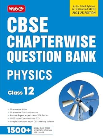 MTG CBSE Class Chapterwise Question Bank Physics For Board Exam As Per Latest CBSE