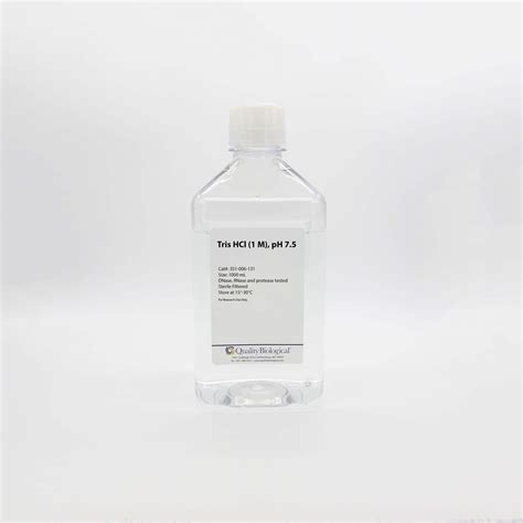 Buy Tris HCl 1 M PH 7 5 Quality Biological