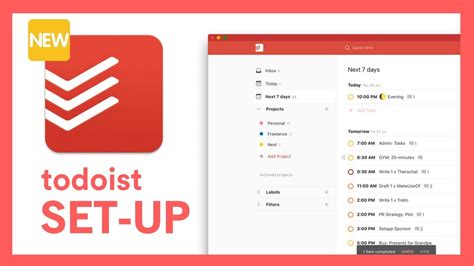My Todoist Workflow July 2018 Youtube