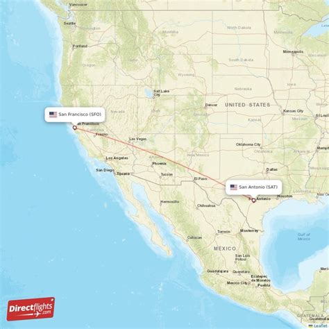 Direct Flights From San Francisco To San Antonio Sfo Sat