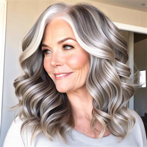15 Natural Grey Hair With Blonde Highlights Ideas Burst Of Style