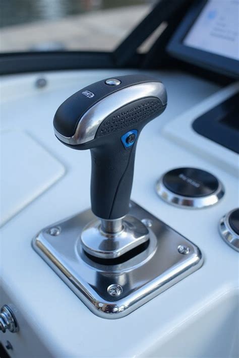 Joystick Piloting Revolutionizing Inboard Boat Control Donat Yachting