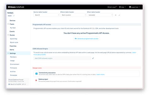 Blues Blynk Documentation