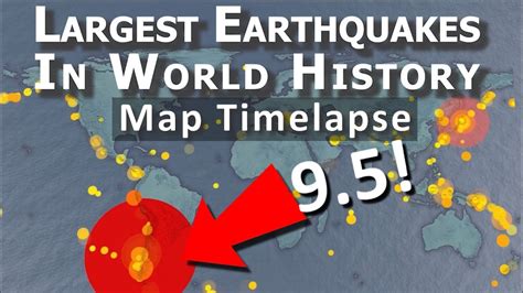 Timeline Of Major Earthquakes