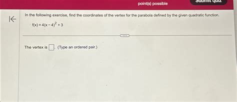 Solved Point S ﻿possiblein The Following Exercise Find The