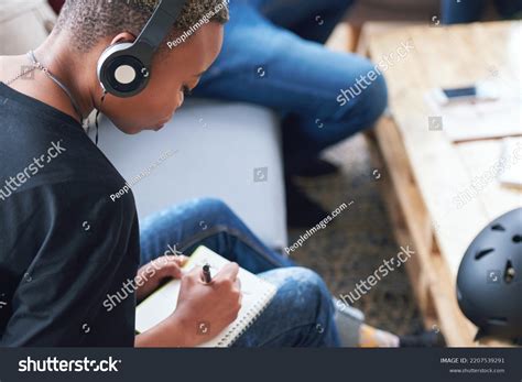 Writing Notebook Black Woman Babe Planning Stock Photo Shutterstock