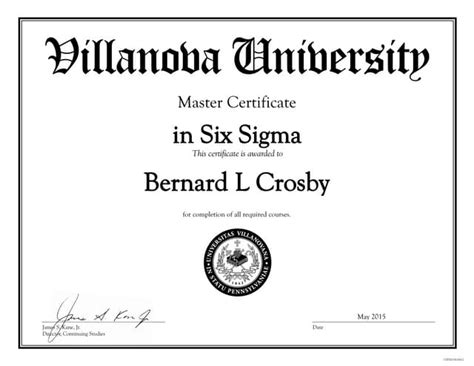 Master Six Sigma Cert Pdf Manufacturing Industry Industries