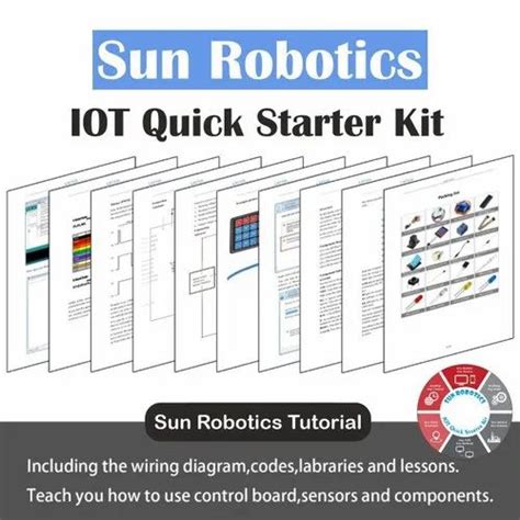 Sunrobotics Iot Esp8266 Wifi Iotmqtt Programming Starter Kit Including
