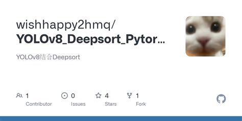 GitHub wishhappy2hmq YOLOv8 Deepsort Pytorch YOLOv8结合Deepsort