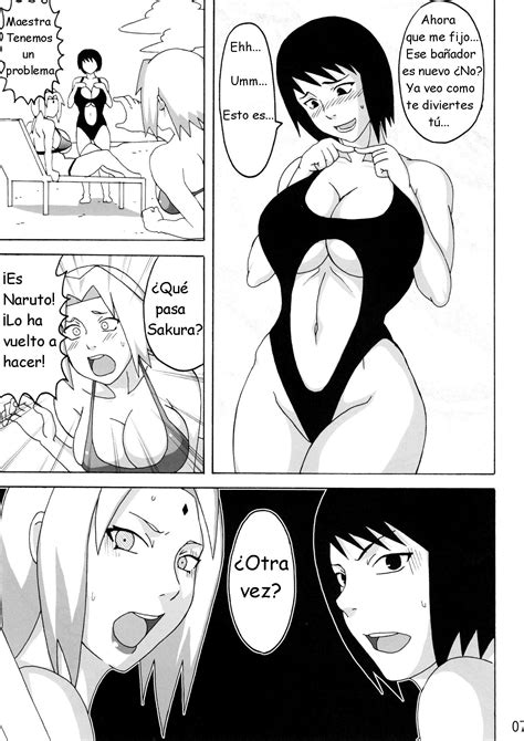Naruhodo Tsunade No In Suiyoku Tsunades Obscene Beach Naruto