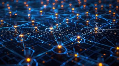 Premium Photo Connecting People On The Internet Nodes Transforming Social Network Connections