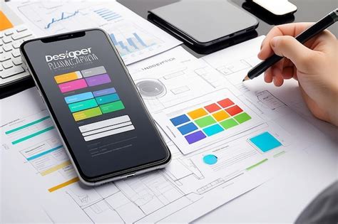 Premium Photo Crafting Mobile Experience Web Designers Application Development Journey