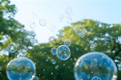 清新的泡泡高清图片下载 正版图片 摄图网