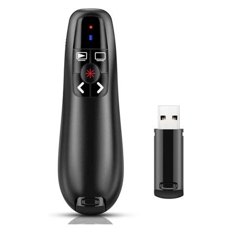 Wireless Presenter Remote Clicker Wireless Presenter Remote Rf 2 4ghz Usb Rechargeable