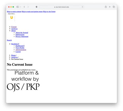 ojs not showing new journals error 500 and strange web page response software support pkp
