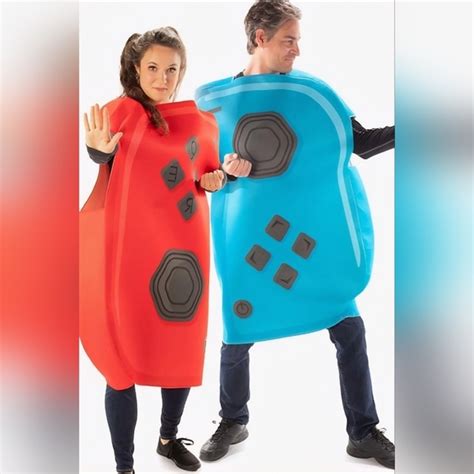 Wearables Adult Game Controller Couple Costume Mario Nintendo Switch