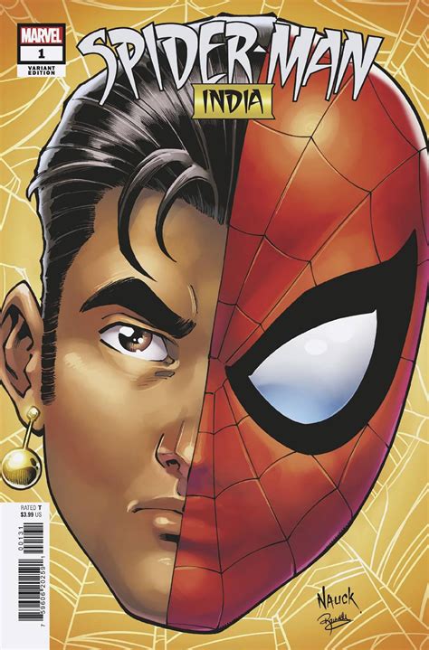 Spider Man India 1 Todd Nauck Headshot Cover Fresh Comics