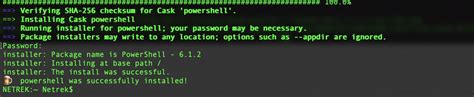 Installing Powershell Core On Macos And Connect To Office 365 Tenant