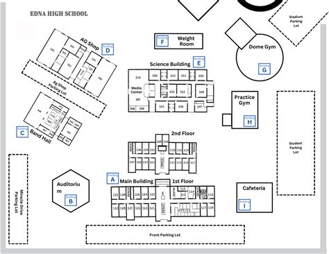 Campus Map Edna High School