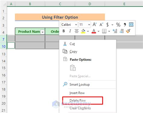 How To Delete Infinite Rows In Excel 5 Methods Exceldemy