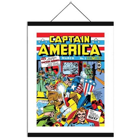 Captain America Art Etsy