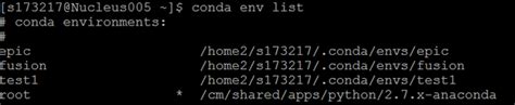 Conda On BioHPC