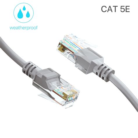 Rj45 Ethernet Hálózati Kábel Internetes Javítás Kültéri Lan Vezetékek Cctv Kiterjesztő Ip