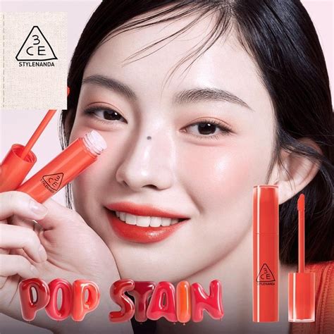 3ce 3ce Lazy Pop Lip Stain Luztic Watsons Indonesia