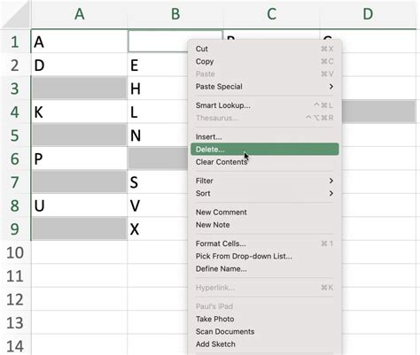 How To Delete Blank Cells In Excel MyExcelOnline