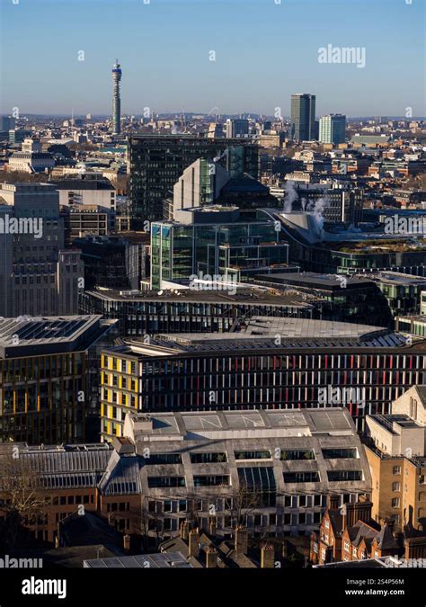 View Of The City Of London And London With The Bt Tower London