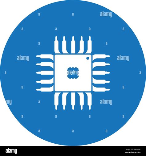 Chip Processor Vector Icon Illustration Design Stock Vector Image And Art Alamy