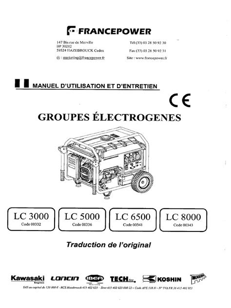 Groupe Electrogene Pdf