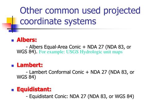 Ppt Ellipsoid And Datum Projection Coordinate System And Map Scale