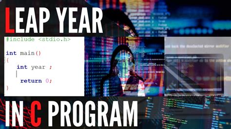 Leap Year Program In C Youtube