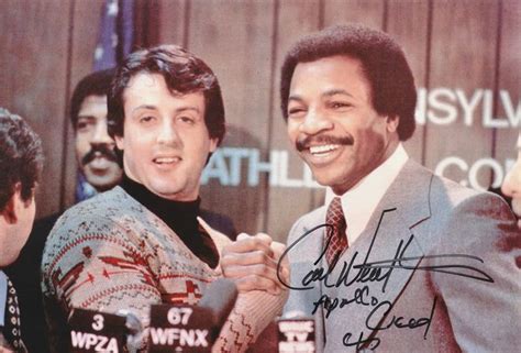 Rocky Iv 1985 Carl Weathers Apollo Creed Autograph Catawiki