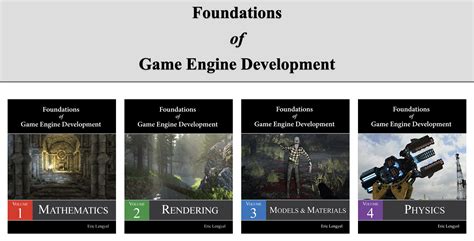 foundations of game engine development 소개