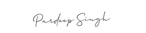 85 Pardeep Singh Name Signature Style Ideas Unique Online Autograph