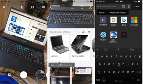 IOS Beta Of Microsoft Edge Browser Allows Users To Use A Photo To Perform Web Searches MacTrast