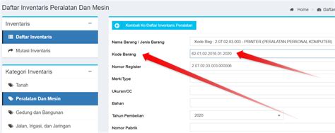 Kode Barang Belum Lengkap · Issue 3848 · Opensid Opensid · Github