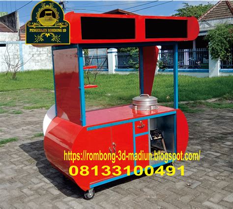 Rombong Grobak Gerobak 3d Gerobak Pentol Mas Faiz Pentol Ajib