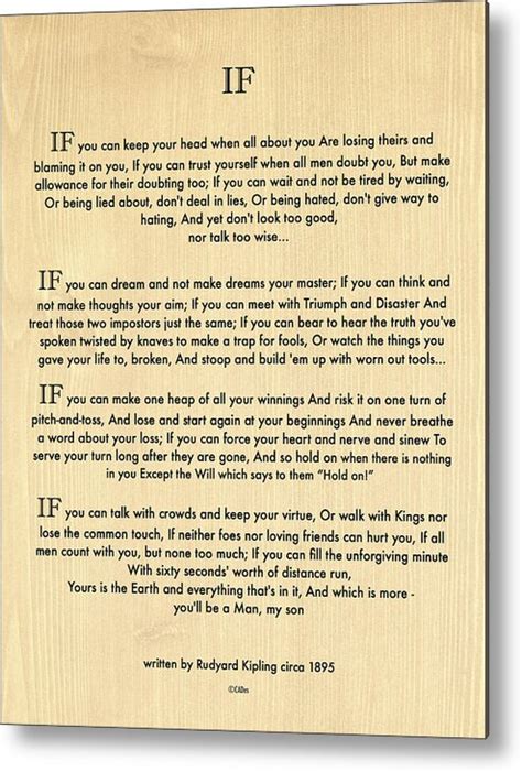 If Rudyard Kipling Quotes On Sale